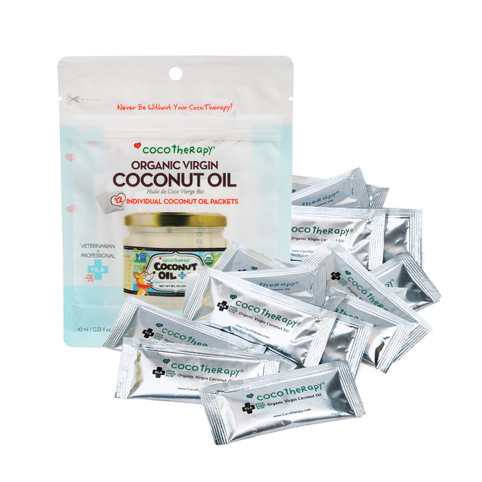Coco Therapy Coconut Packets 10ml (12 count) – Dog Day Afternoon